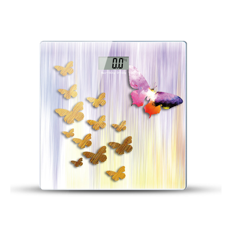 Custom Silk Printing Glass Bathroom Scale Manufacturers, Suppliers ...